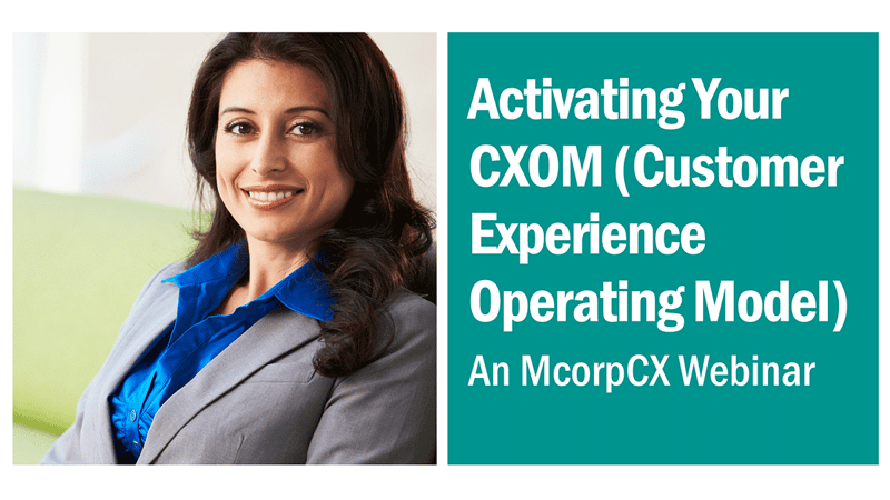 Customer Experience Operating Model On-Demand Webinar