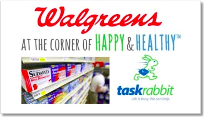 Walgreens Engages TaskRabbit to Deliver Innovative Customer Service