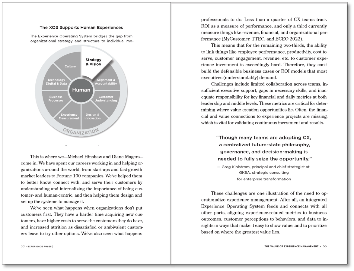 Experience Rules! The Book